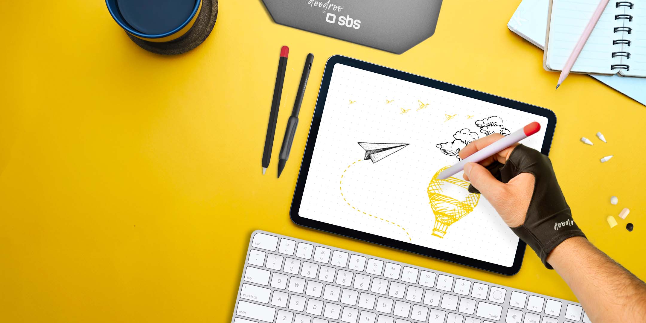 Screen protectors with paper effect for tablet and iPad | Doodroo